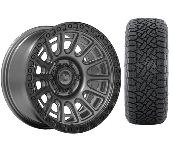 Armoured 17inch wheels & Fuel Off road Tyres 265/70/R17 package – Inner ...